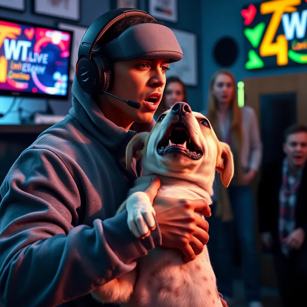 Streamer Caught Live Abusing Dog Sparks Outrage : LevelUpTalk