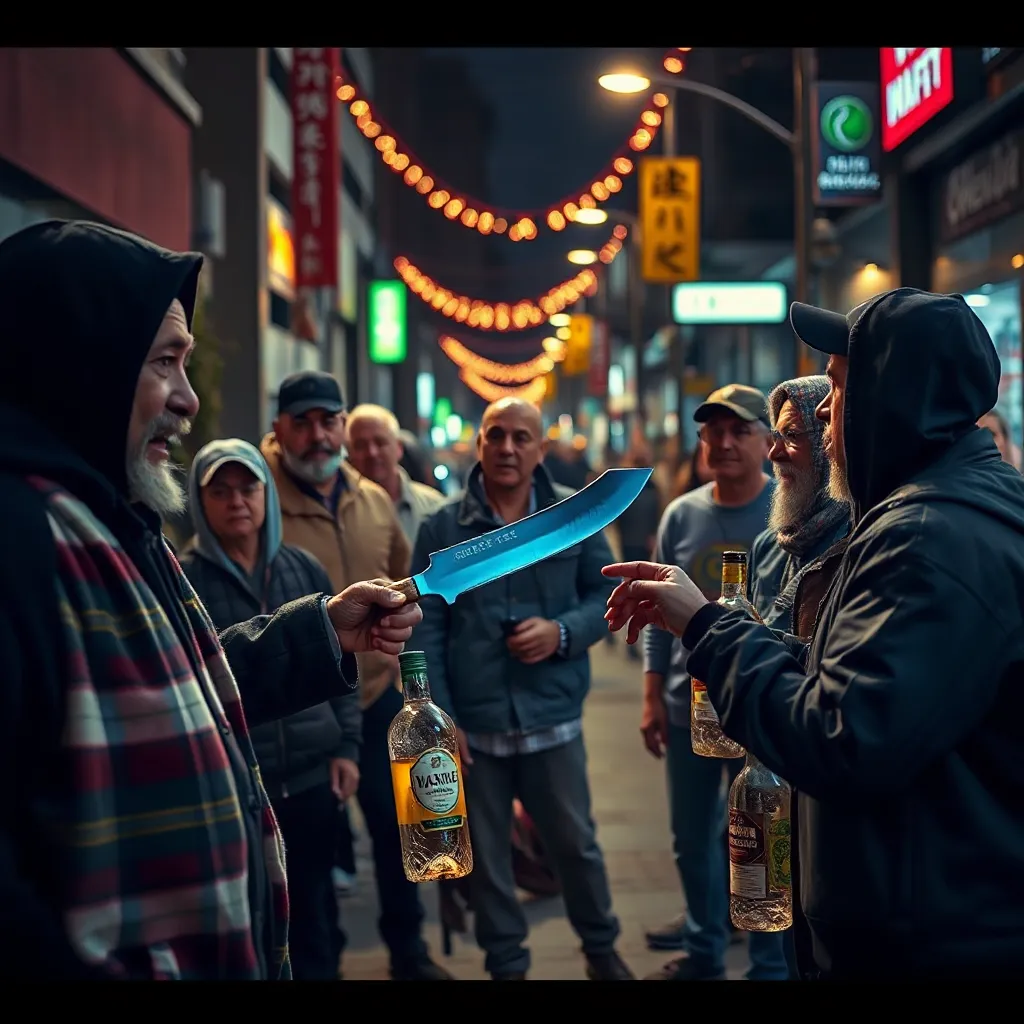 Streamer’s Shocking Charity: Machetes and Booze for Homeless : LevelUpTalk