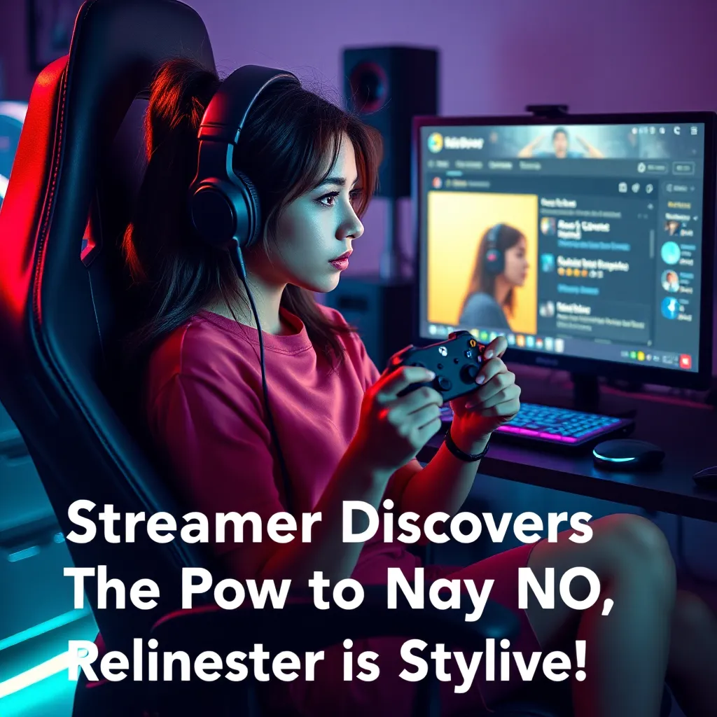 Streamer Discovers the Power of Saying No : LevelUpTalk