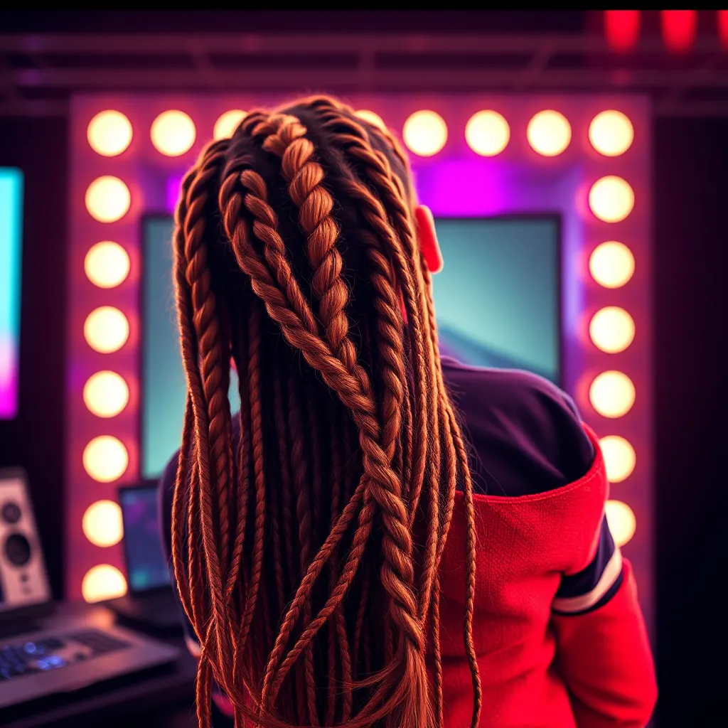 Streamer Completes 12 Braids with 4.5 Feet of Hair : LevelUpTalk