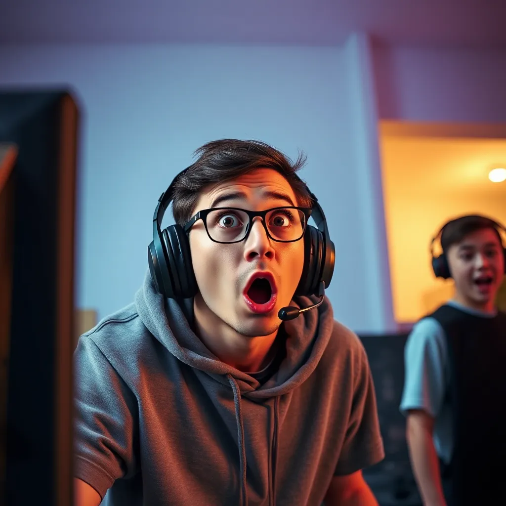 Streamer Shocked as Roommate Causes Choking Incident : LevelUpTalk