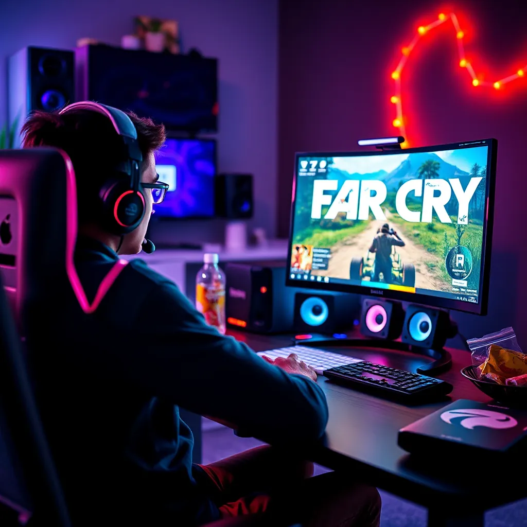 Streamer Prepares for First Ever Far Cry Gameplay : LevelUpTalk