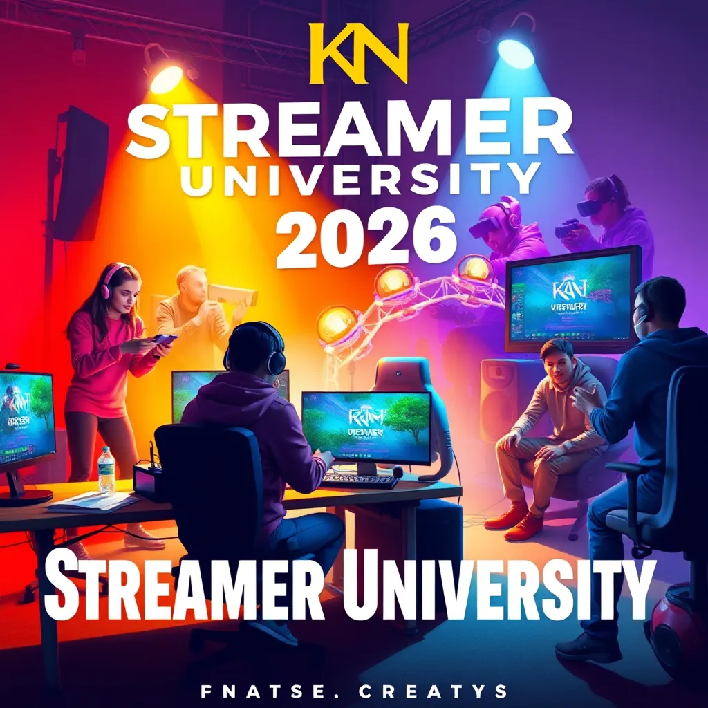 Kai Launches Streamer University 2026 for Aspiring Creators : LevelUpTalk