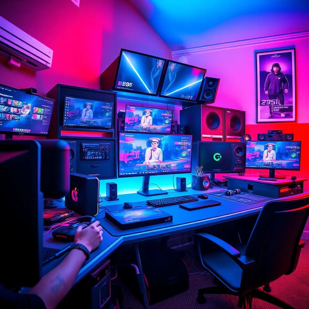 Streamer Shows Off Exciting New Setup and Gear : LevelUpTalk