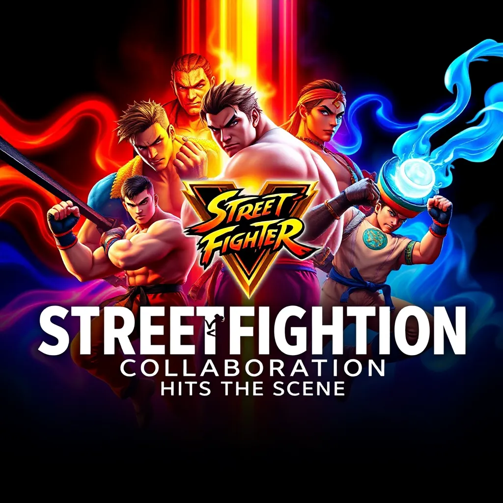Exciting Street Fighter Collaboration Hits the Scene! : LevelUpTalk