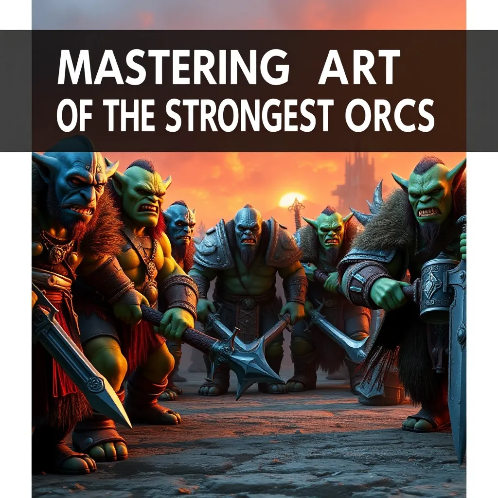 Mastering the Art of Creating the Strongest Orcs : LevelUpTalk