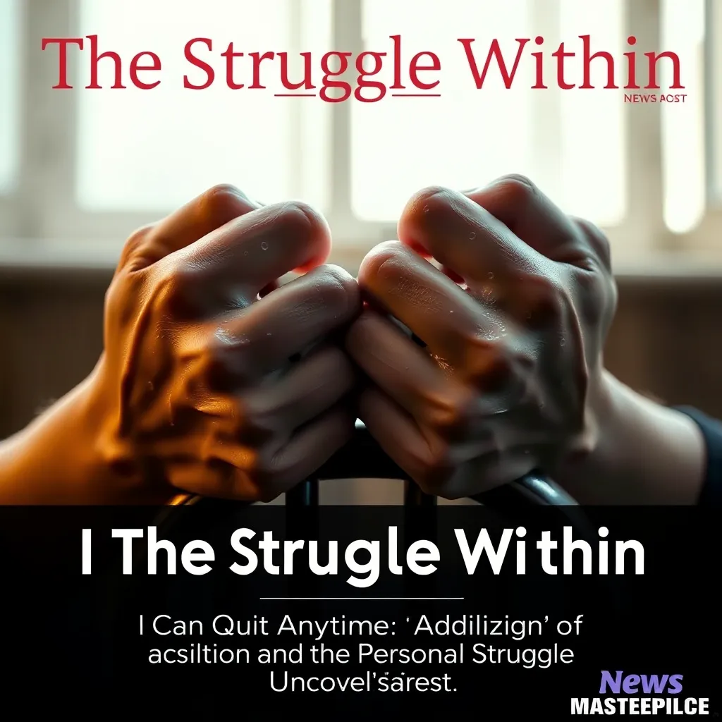 I Can Quit Anytime: The Personal Struggle Uncovered : LevelUpTalk