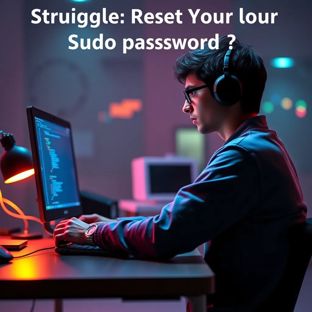 Struggling to Reset Your Sudo Password? Here's Help! : LevelUpTalk
