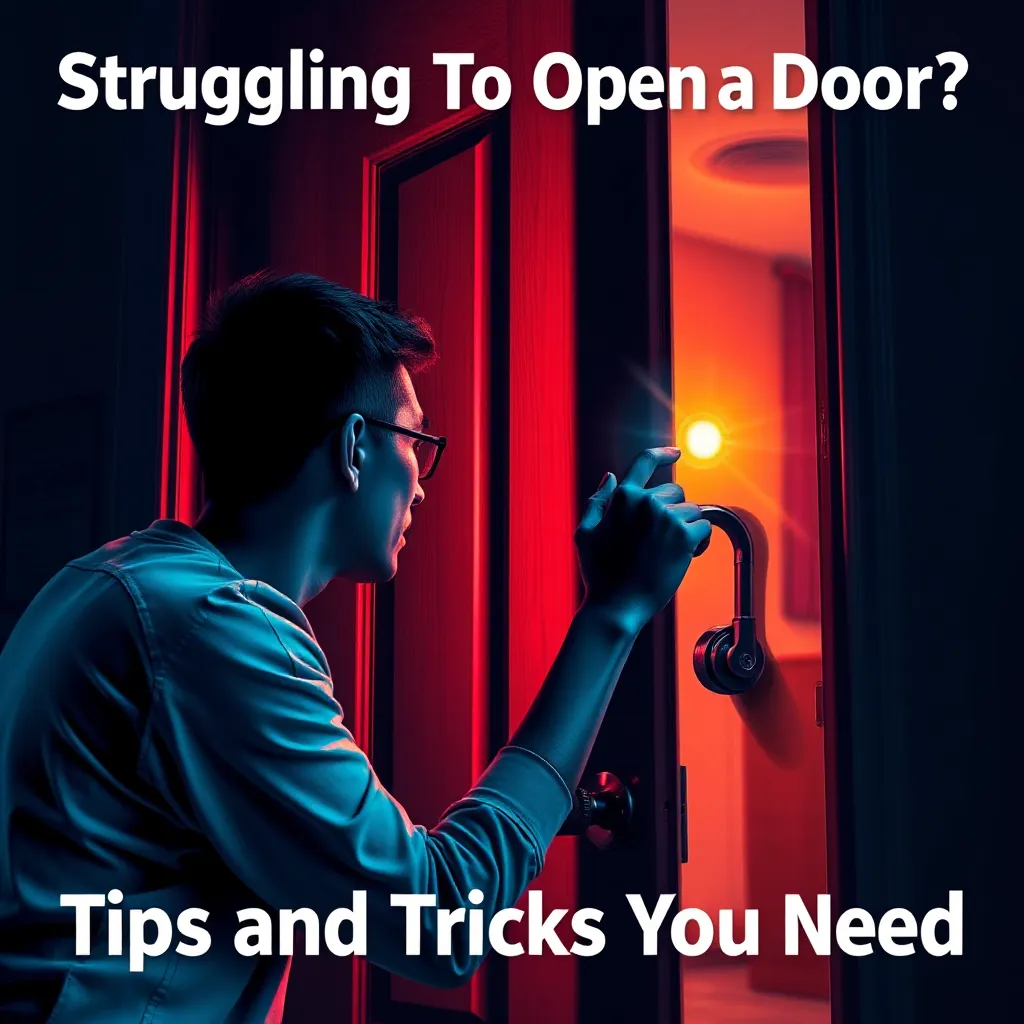 Struggling to Open a Door? Tips and Tricks You Need : LevelUpTalk