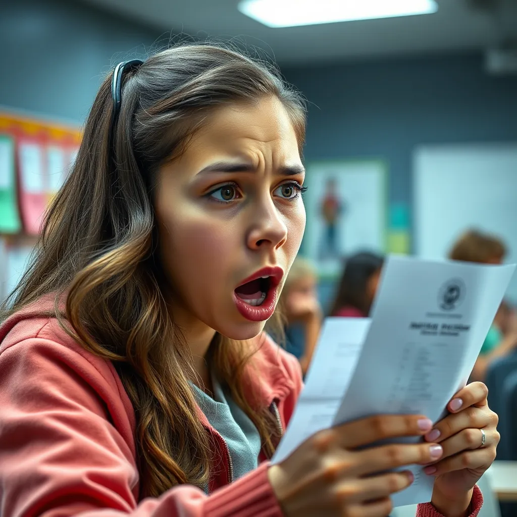 Surprising Test Score Leaves Student in Shock 😅 : LevelUpTalk