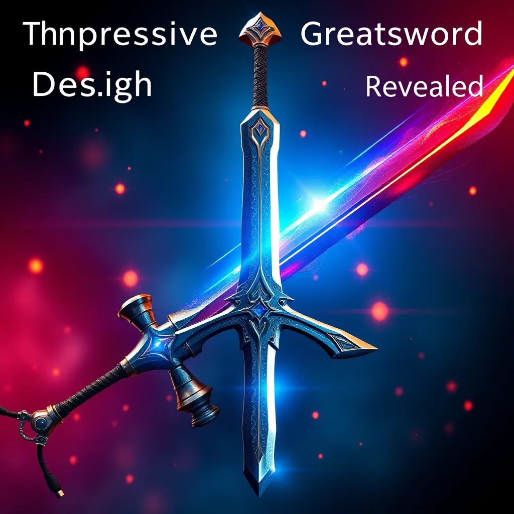 The Most Impressive Greatsword Design Revealed! : LevelUpTalk