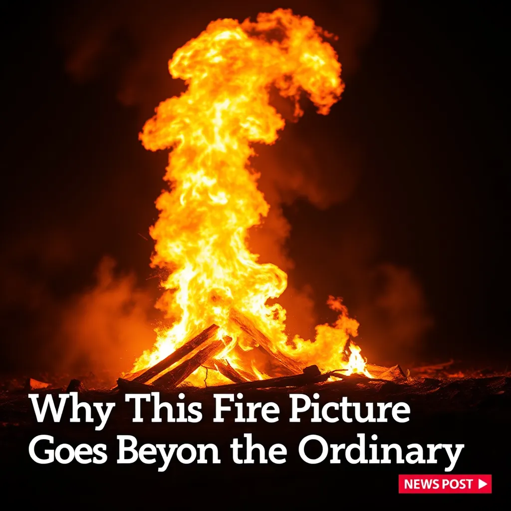 Why This Fire Picture Goes Beyond the Ordinary : LevelUpTalk