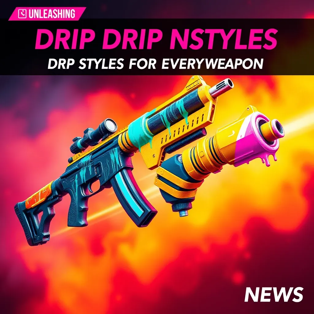 Unleashing Fresh Designs: Drip Styles for Every Weapon : LevelUpTalk