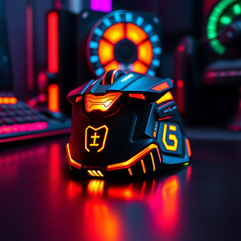 Custom Cyberpunk Mouse: The Future of Gaming Gear : LevelUpTalk