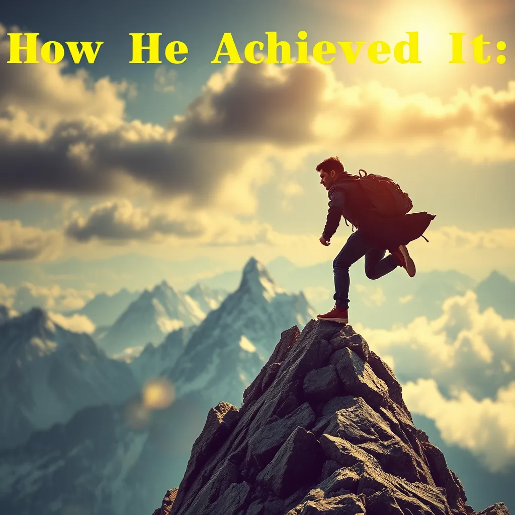 How He Achieved It: An Inside Look at Success : LevelUpTalk