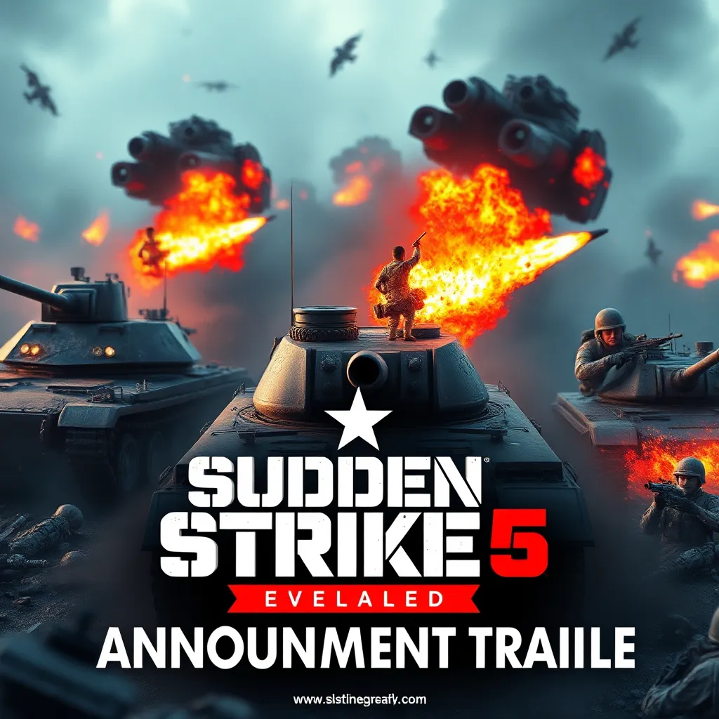 Sudden Strike 5: Epic Announcement Trailer Revealed! : LevelUpTalk