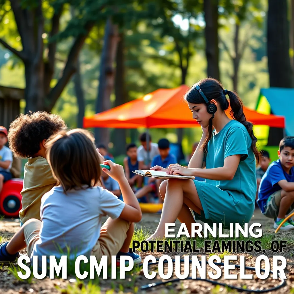 Exploring Potential Earnings of Summer Camp Counselors : LevelUpTalk