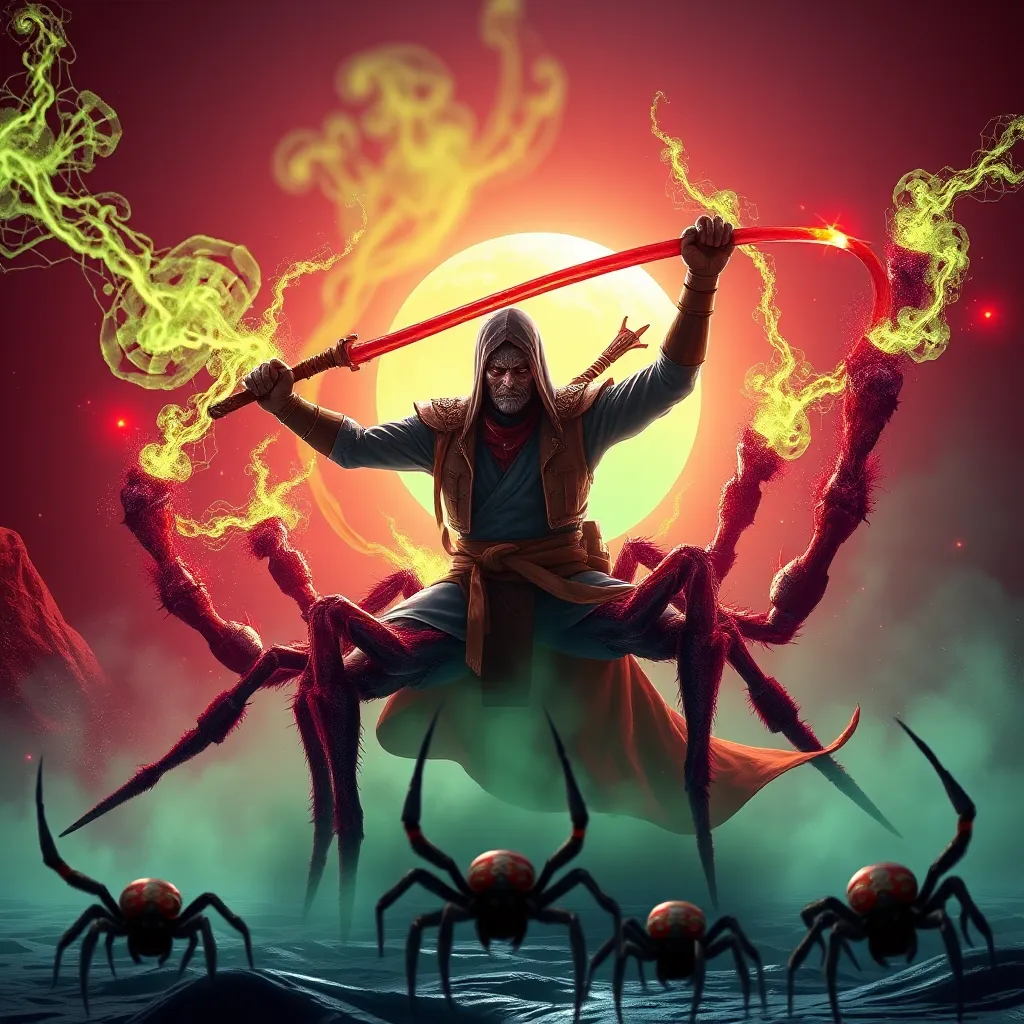 Summoning Spiders via Whip and Poison Damage Techniques : LevelUpTalk