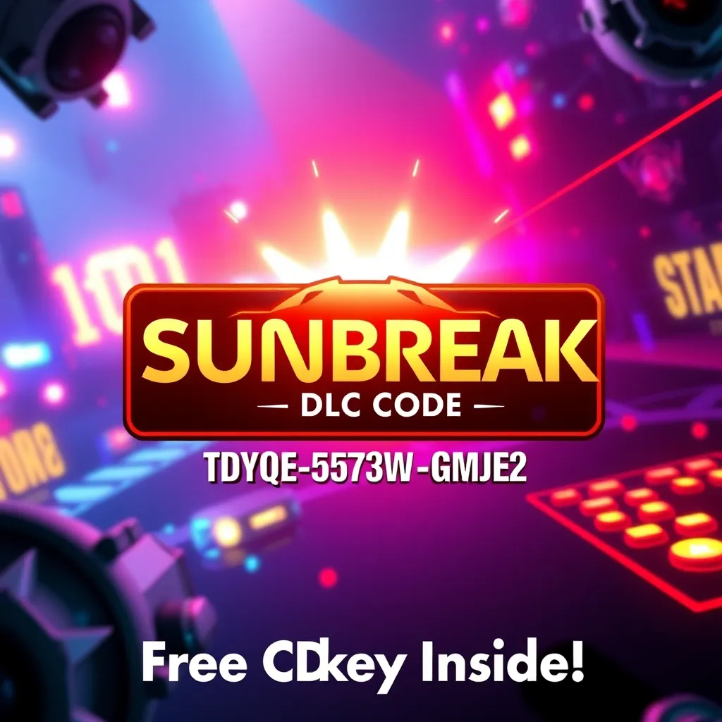 Get Your Sunbreak DLC Code: Free CDkey Inside! : LevelUpTalk