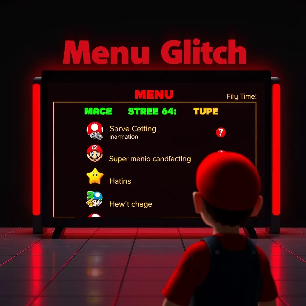 Super Mario 64: 2.25 Year Menu Trap Shocks Gamers : LevelUpTalk
