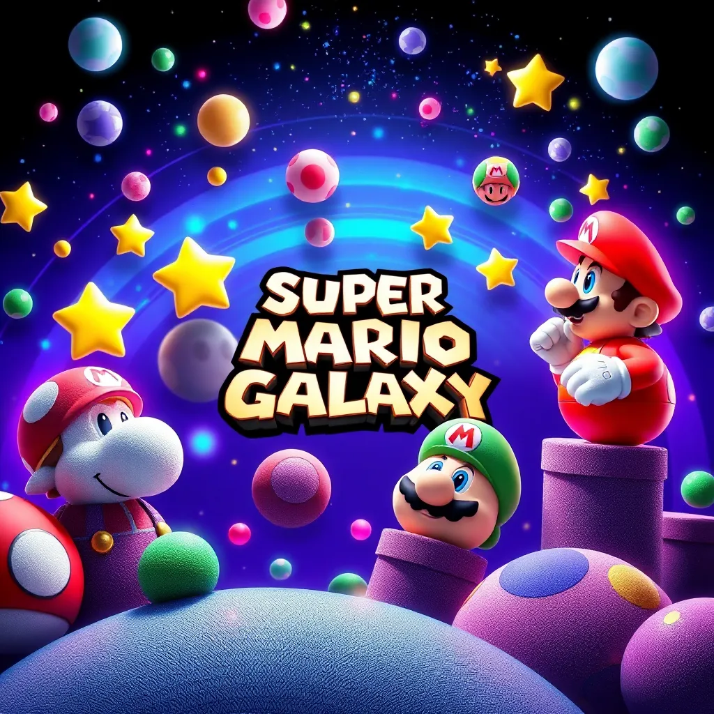 Limited-Time Super Mario Galaxy Icon Elements Now Available : LevelUpTalk