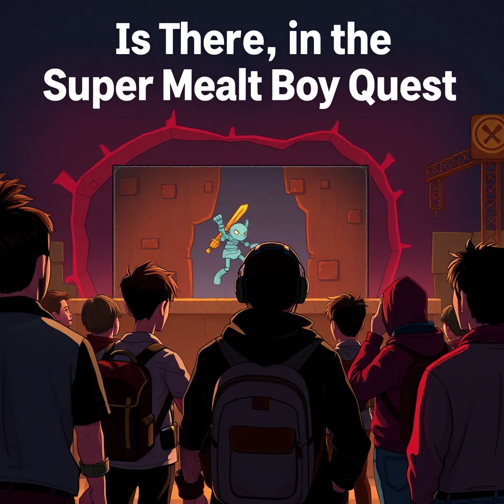 Is There a Bug in the Superb Meat Boy Quest? : LevelUpTalk