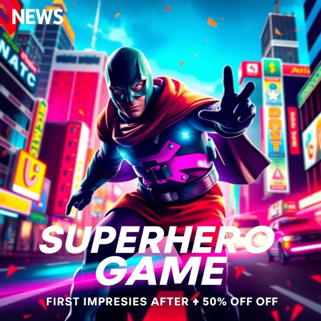 Exciting Superhero Game: First Impressions After 50% Off : LevelUpTalk