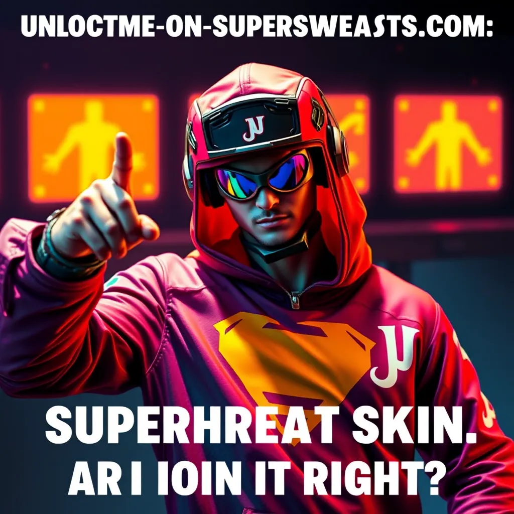 Unlocking the Superhero Sweat Skin: Am I Doing It Right? : LevelUpTalk