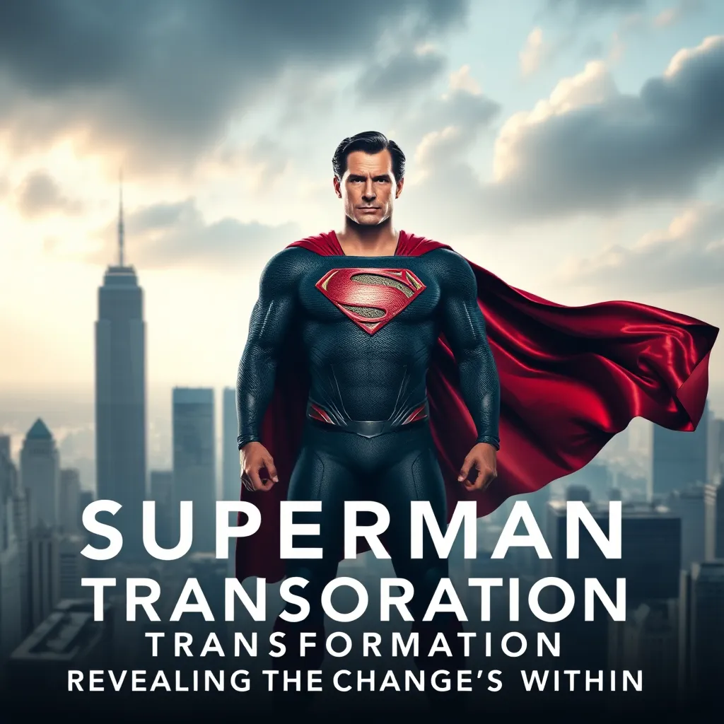 Superman Transformation: Revealing the Changes Within : LevelUpTalk