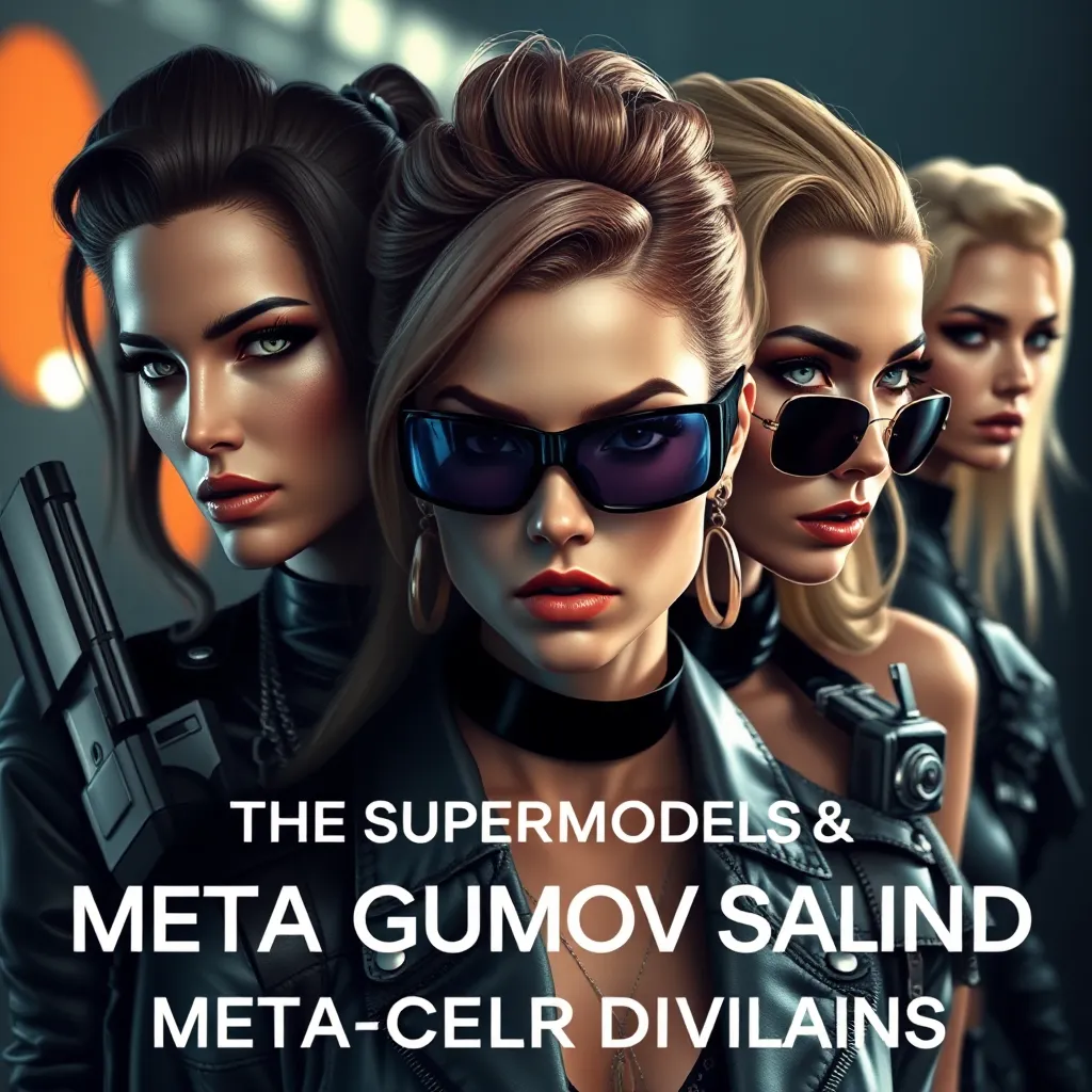 The Supermodels Behind Metal Gear Solid Villains : LevelUpTalk