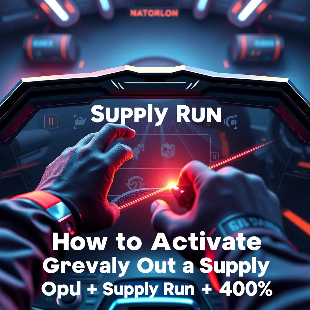 How to Activate Greyed Out Supply Run (+400%) : LevelUpTalk