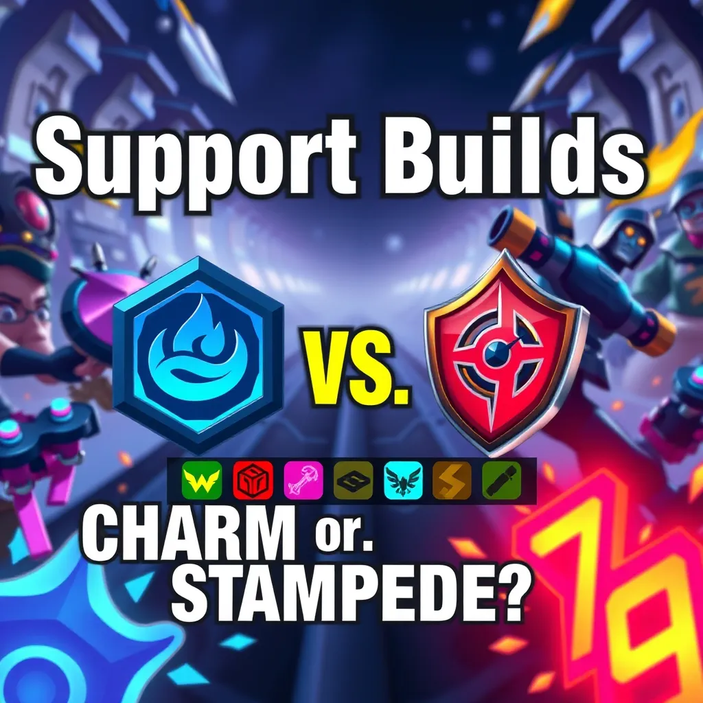 Essential Support Builds: Charm or Stampede? : LevelUpTalk