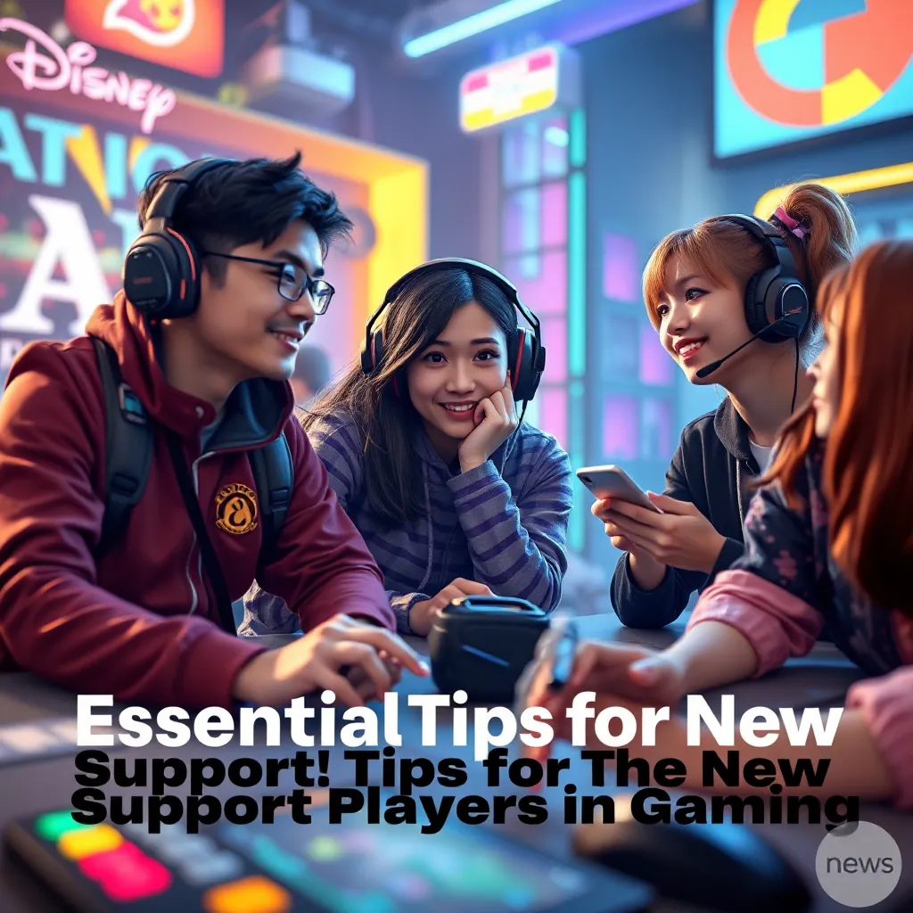 Essential Tips for New Support Players in Gaming : LevelUpTalk