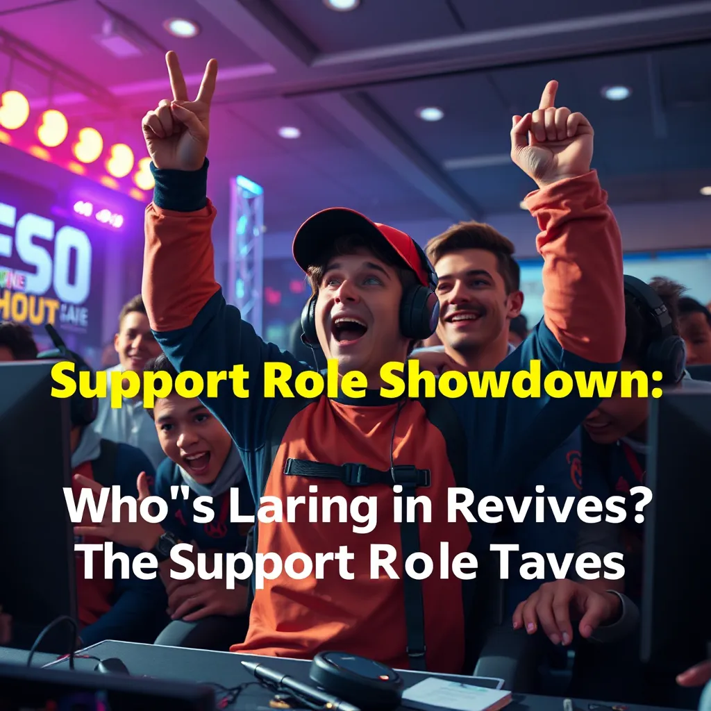 Who’s Leading in Revives? The Support Role Showdown : LevelUpTalk