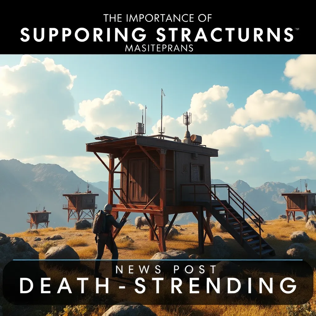 The Importance of Supporting Structures in Death Stranding : LevelUpTalk