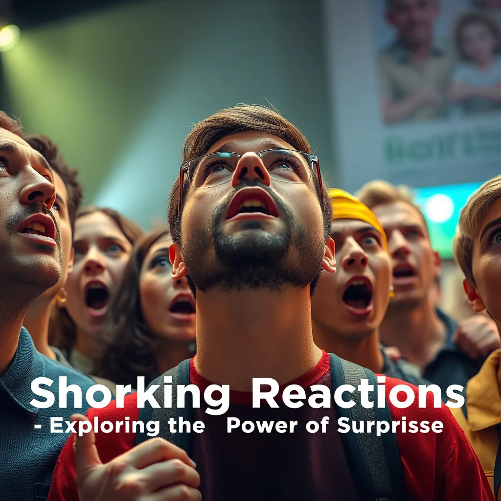 Shocking Reactions: Exploring the Power of Surprise : LevelUpTalk