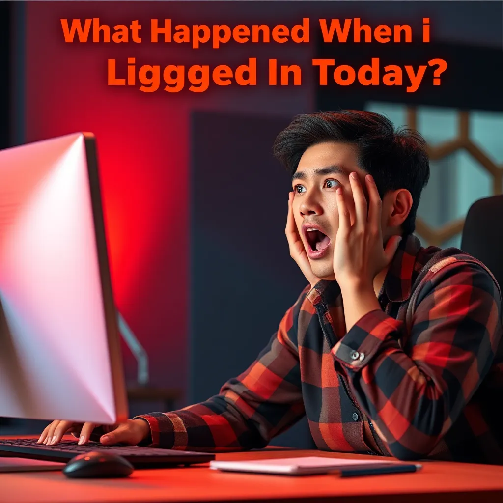 What Happened When I Logged In Today? : LevelUpTalk