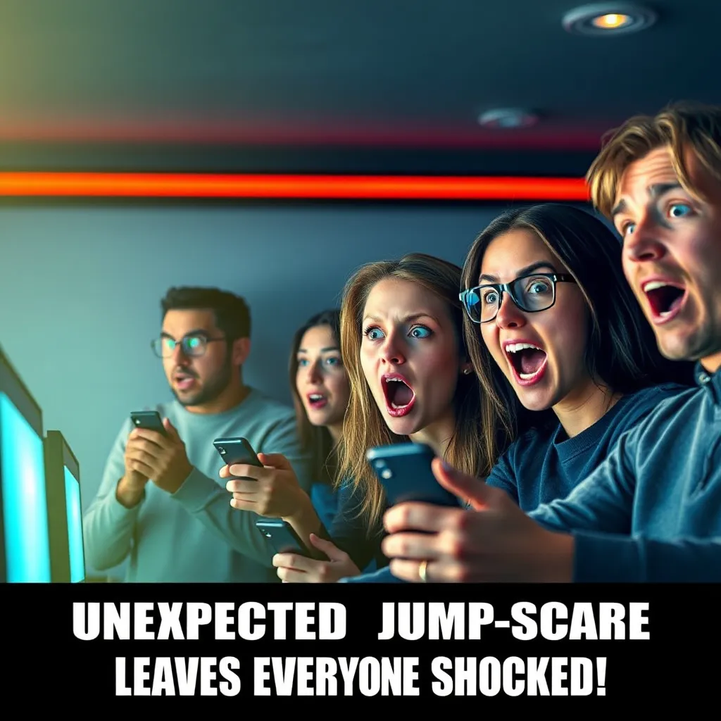 Unexpected Jumpscare Leaves Everyone Shocked! : LevelUpTalk