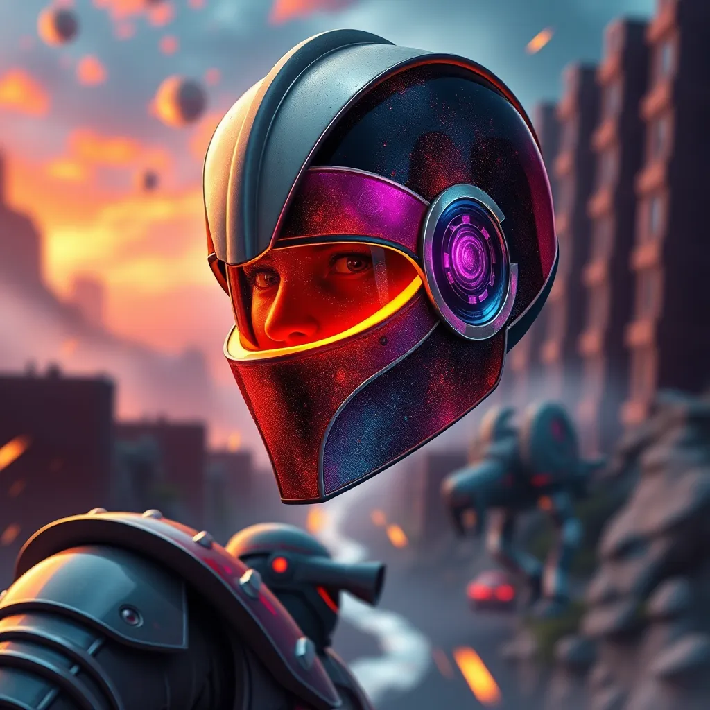 Experience a Surreal Game Ending with Burnished Helmet : LevelUpTalk