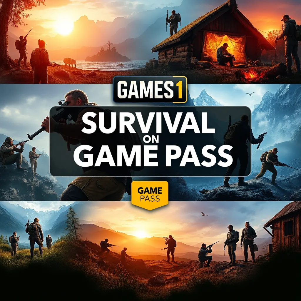 Explore the Best Survival Games on Game Pass : LevelUpTalk