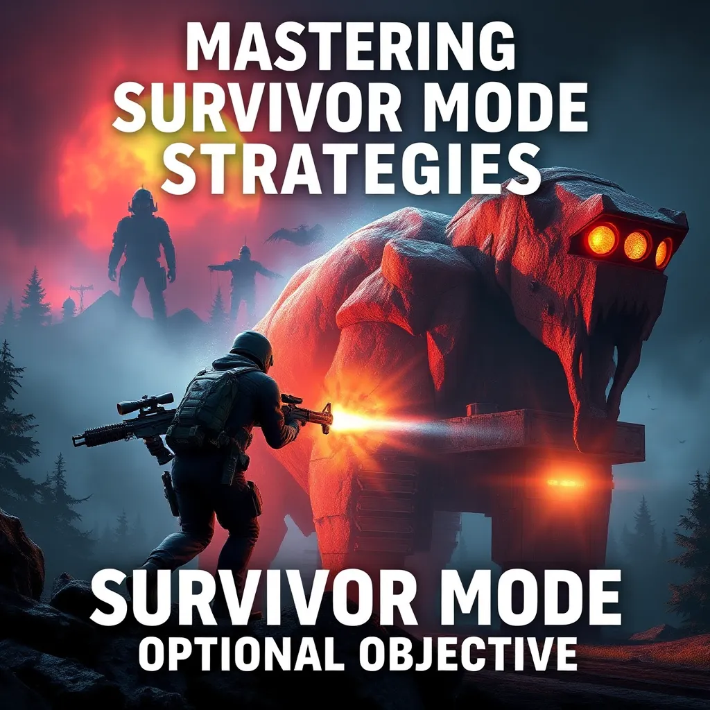 Survivor Mode: A Complete Guide to Optional Objectives : LevelUpTalk