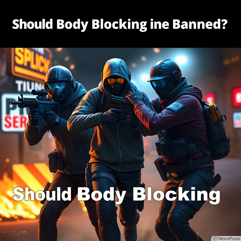 Should Body Blocking in Gaming be Banned? : LevelUpTalk