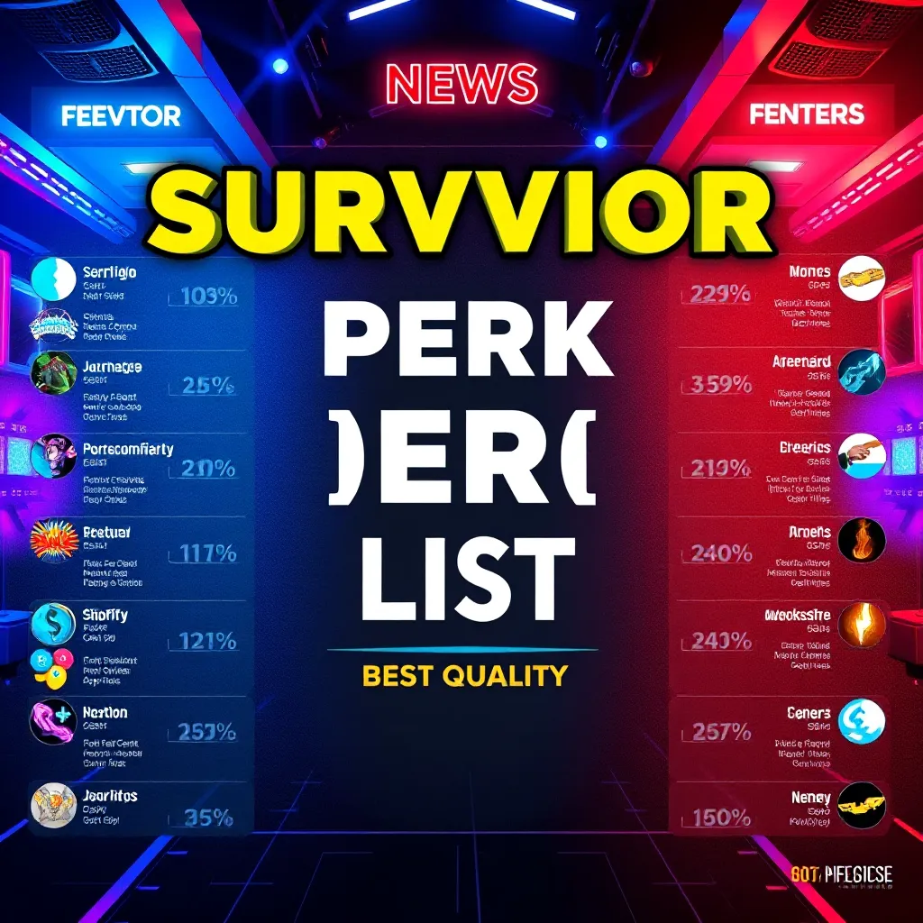 Comprehensive Tier List for Survvior Perks Explained : LevelUpTalk