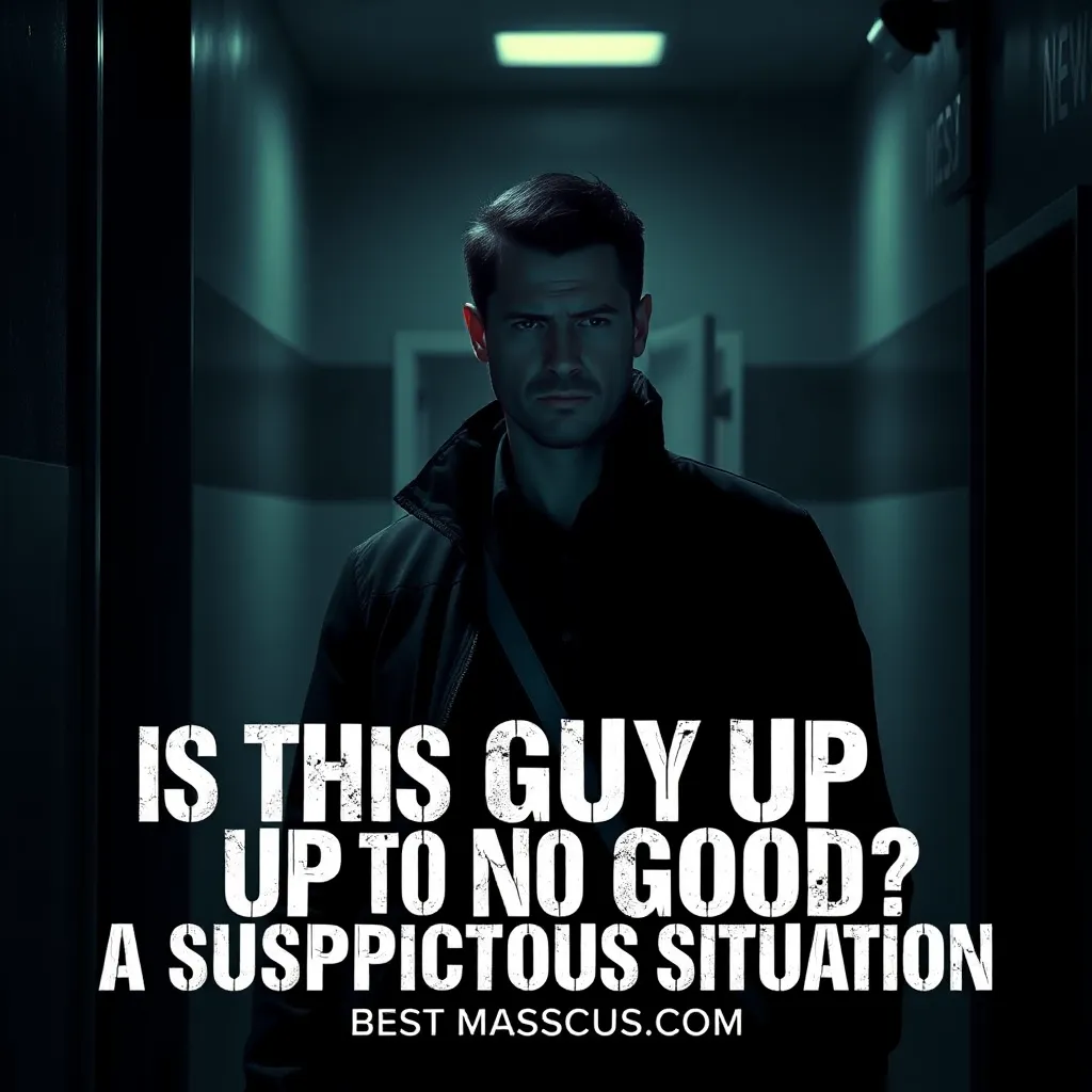 Is This Guy Up to No Good? A Suspicious Situation : LevelUpTalk