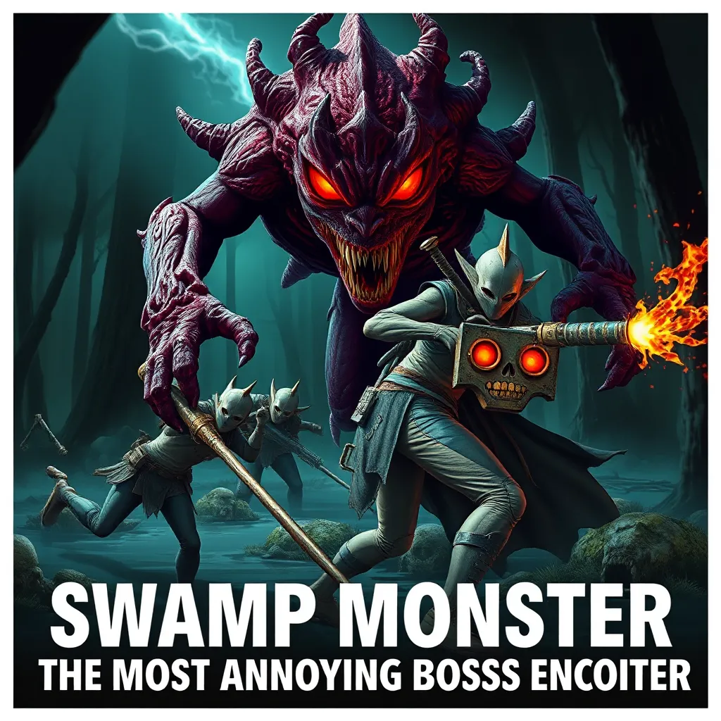 Swamp Monster: The Most Annoying Boss Encounter : LevelUpTalk