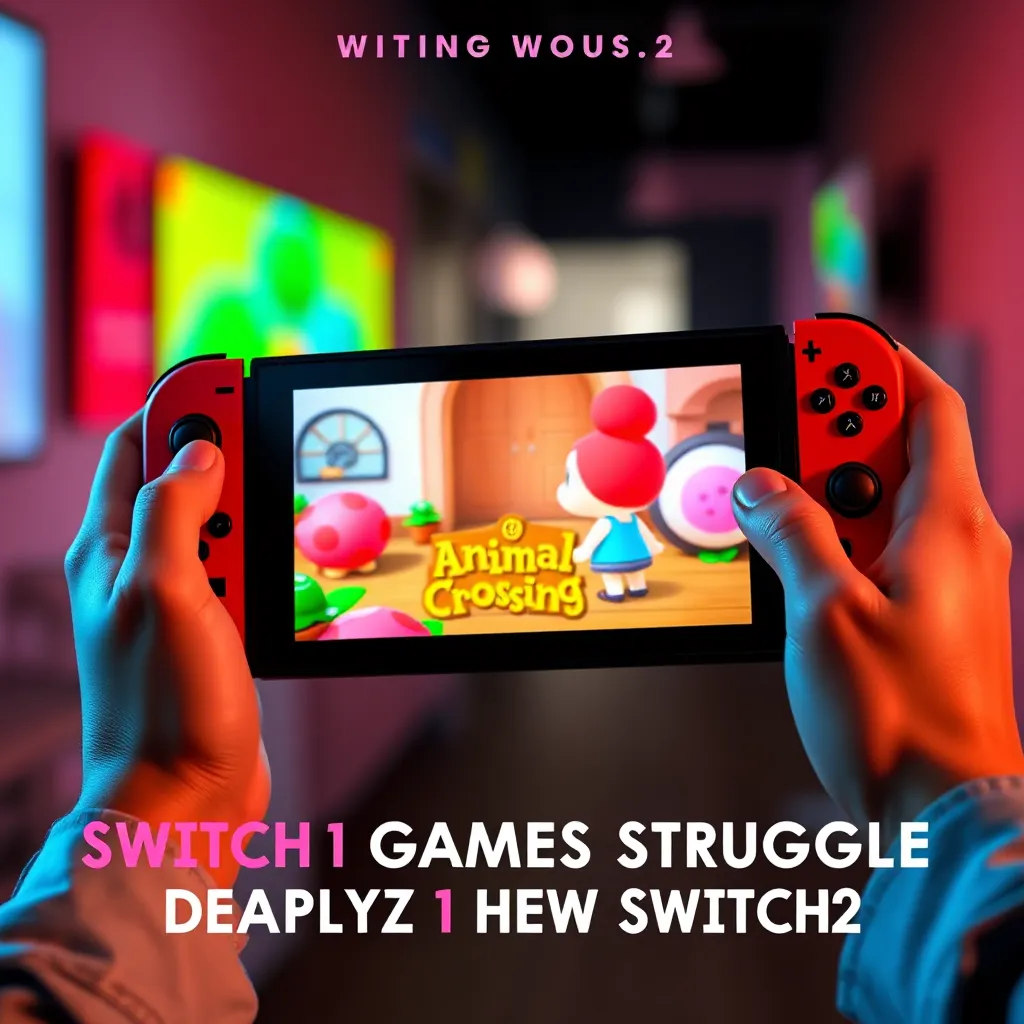 Switch 1 Games Struggle on New Switch 2 Handheld Display : LevelUpTalk