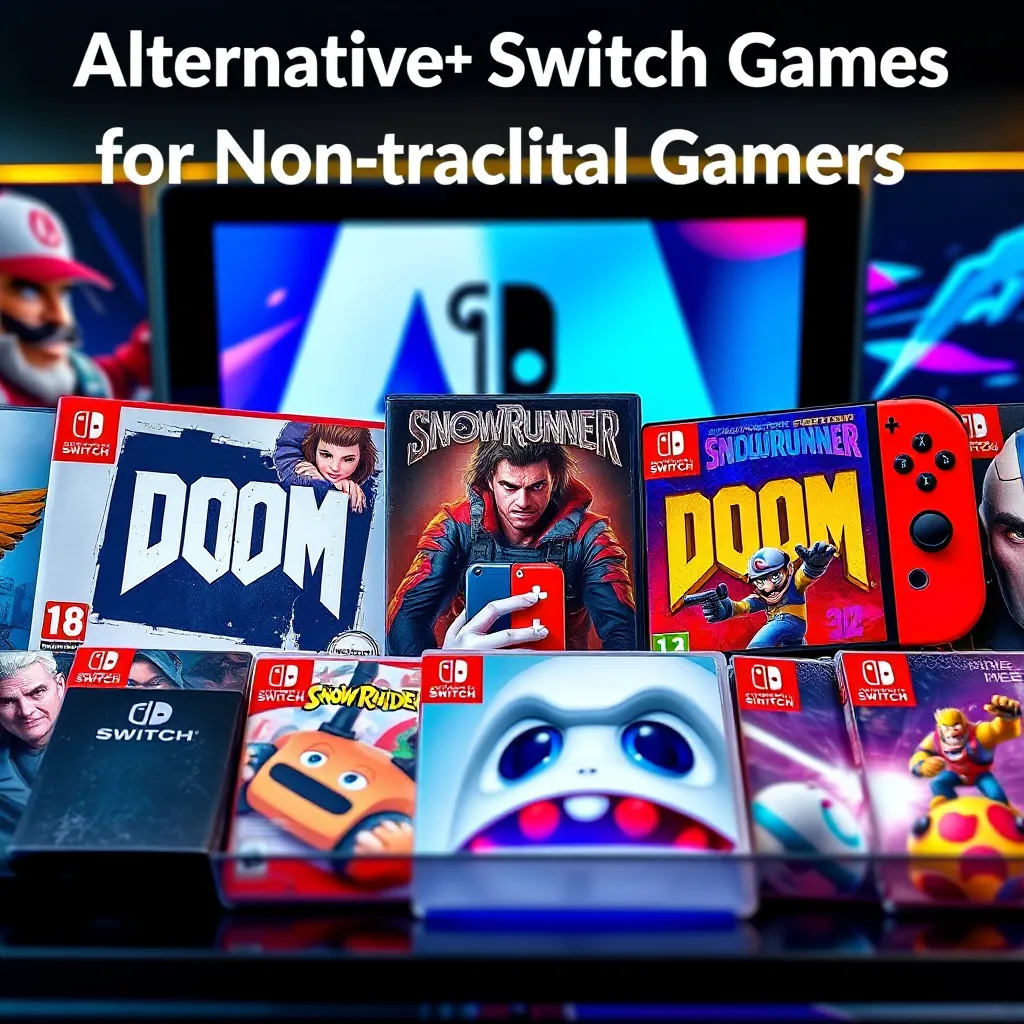 Alternative Switch Games for Non-Traditional Gamers : LevelUpTalk