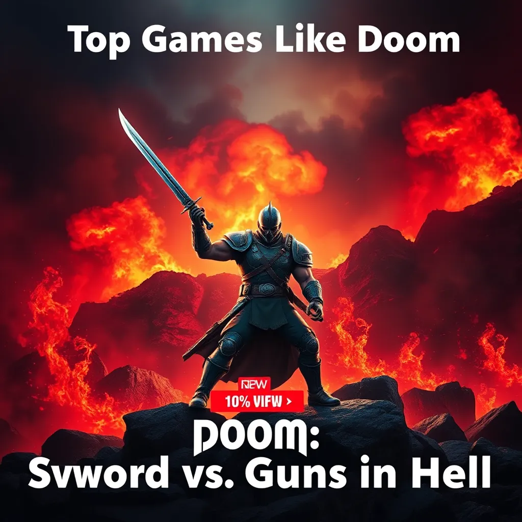 Top Games Like Doom: Swords vs. Guns in Hell : LevelUpTalk