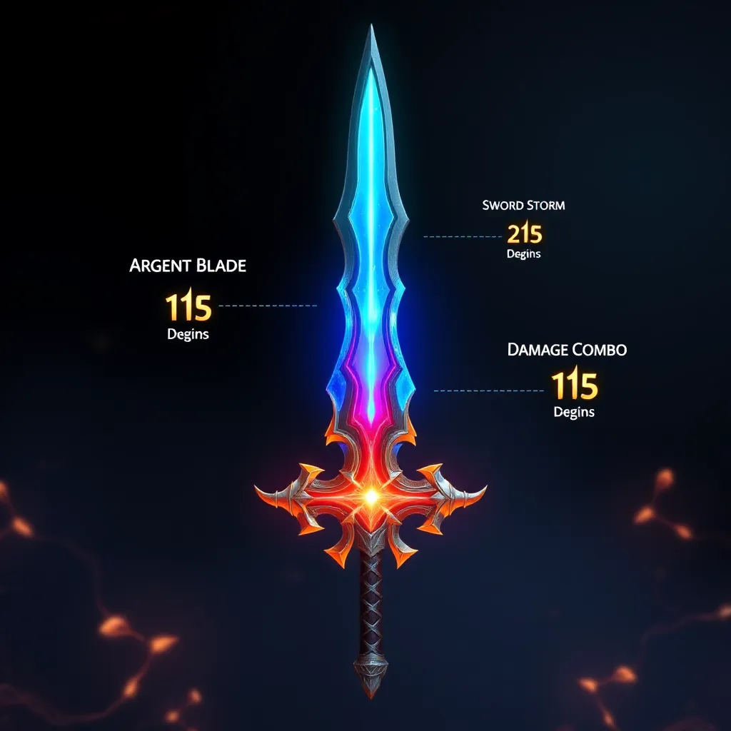 Sword DPS Breakdown with New Artifact Mods Released : LevelUpTalk