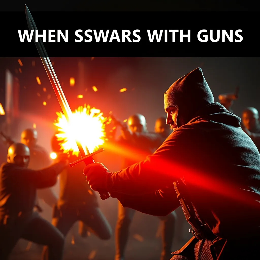 When Swords Clash with Guns: A Crazy Encounter : LevelUpTalk